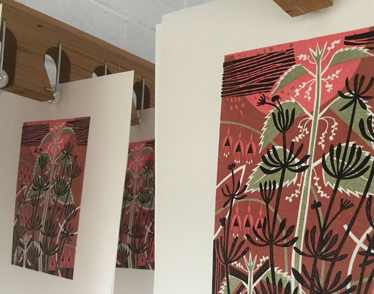 British Illustrator and Printmaker - Clare Curtis